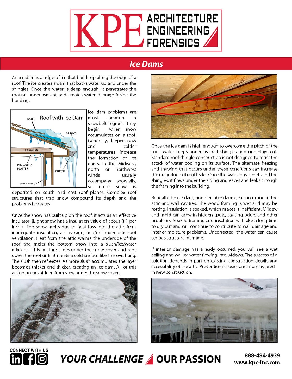 Ice Damming | KPE Architecture