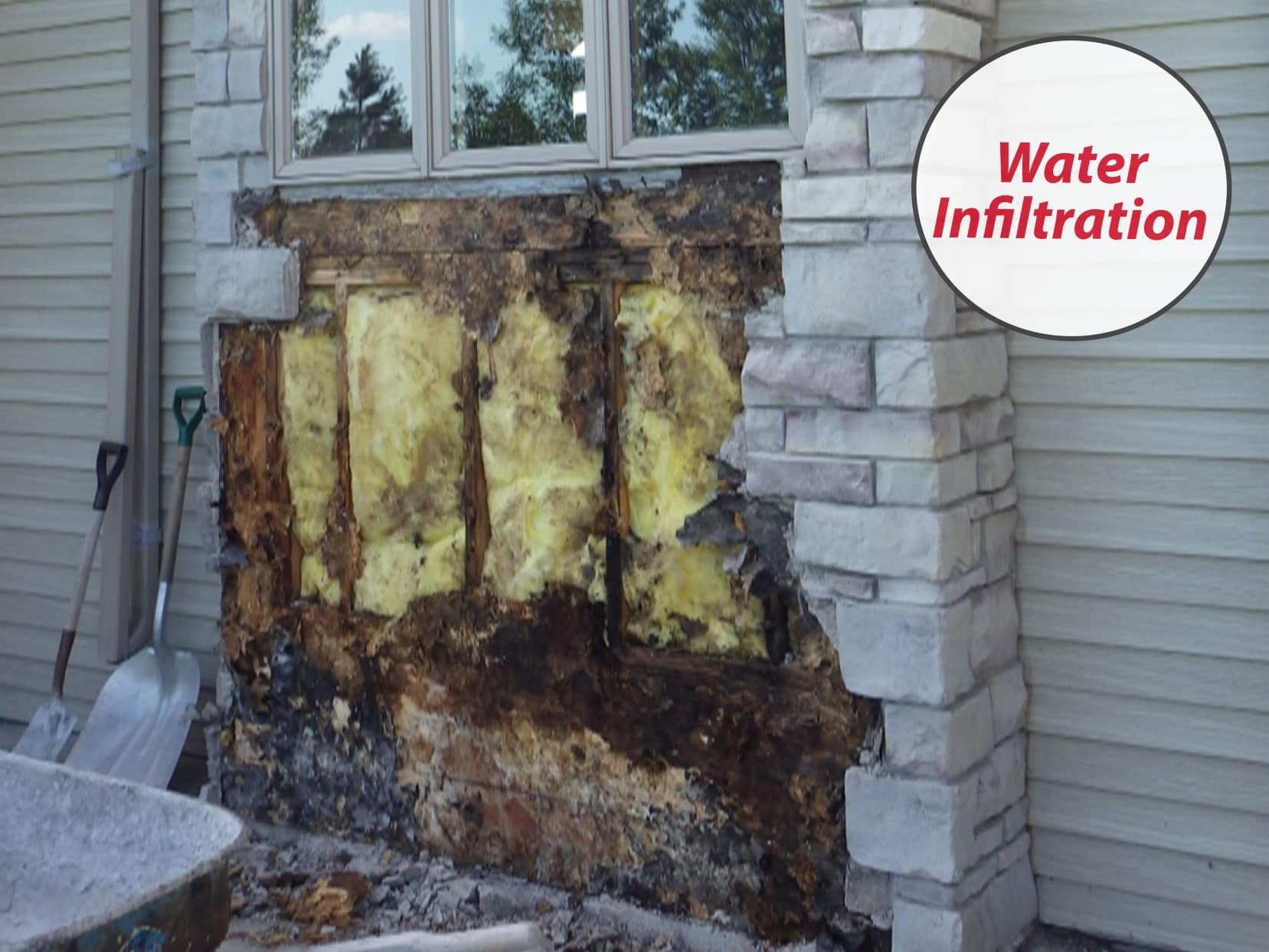 Water Infiltration | KPE Architecture